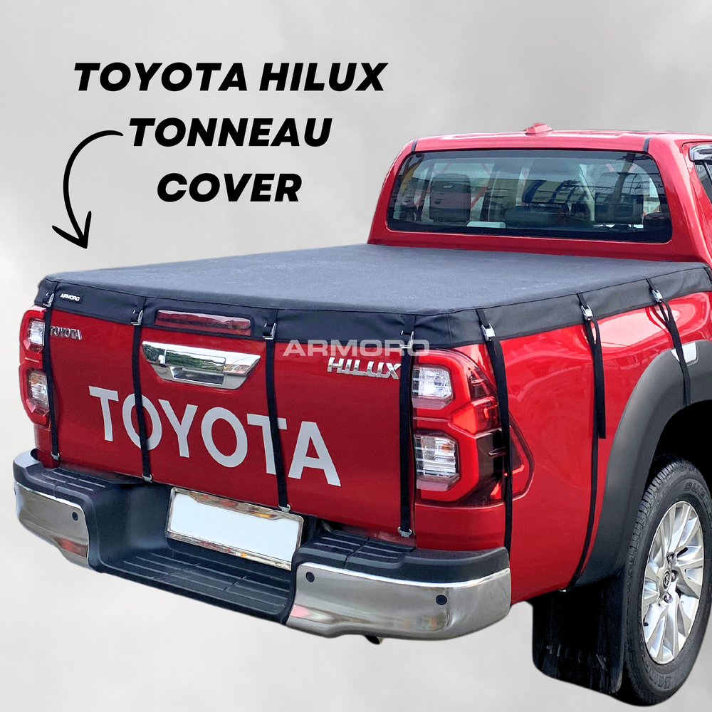Toyota Hilux Tonneau Cover ARMORO | No Modification | DIY Installation