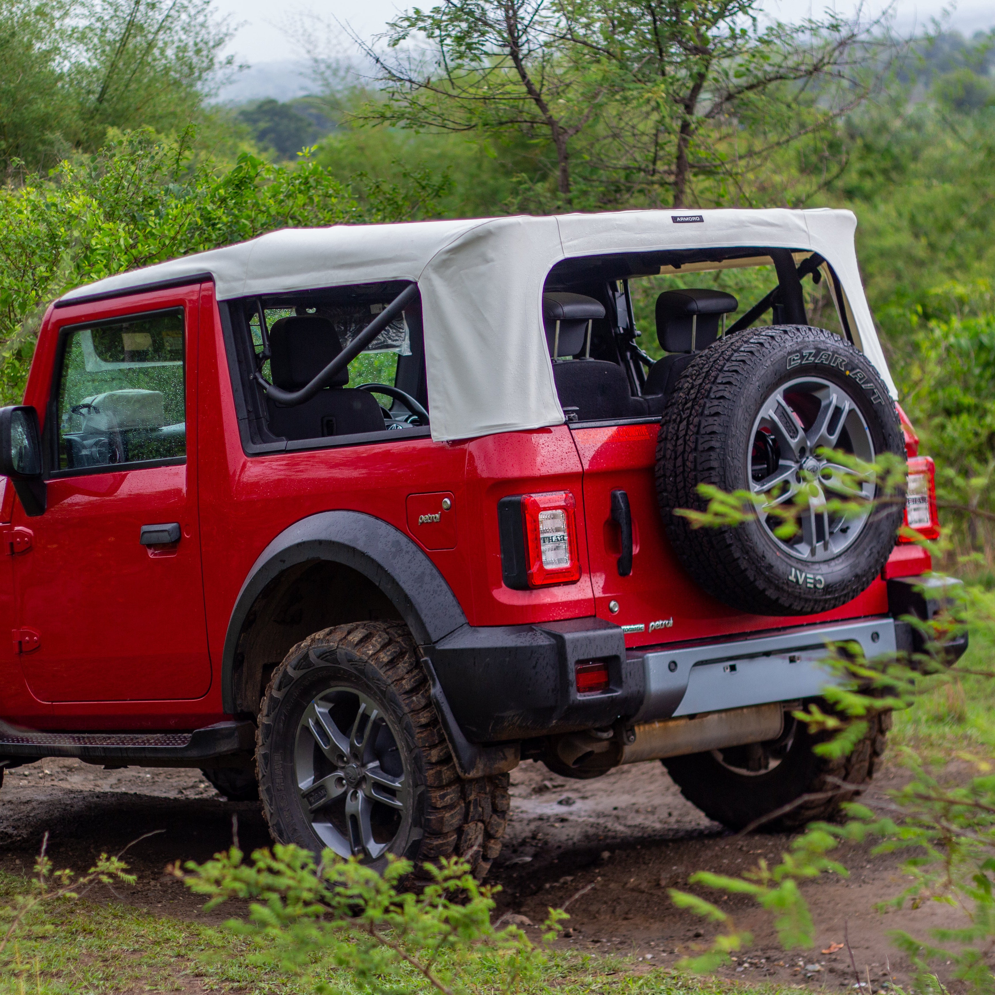 Buy Mahindra thar soft top - Convertible Soft Top for Thar – ARMORO